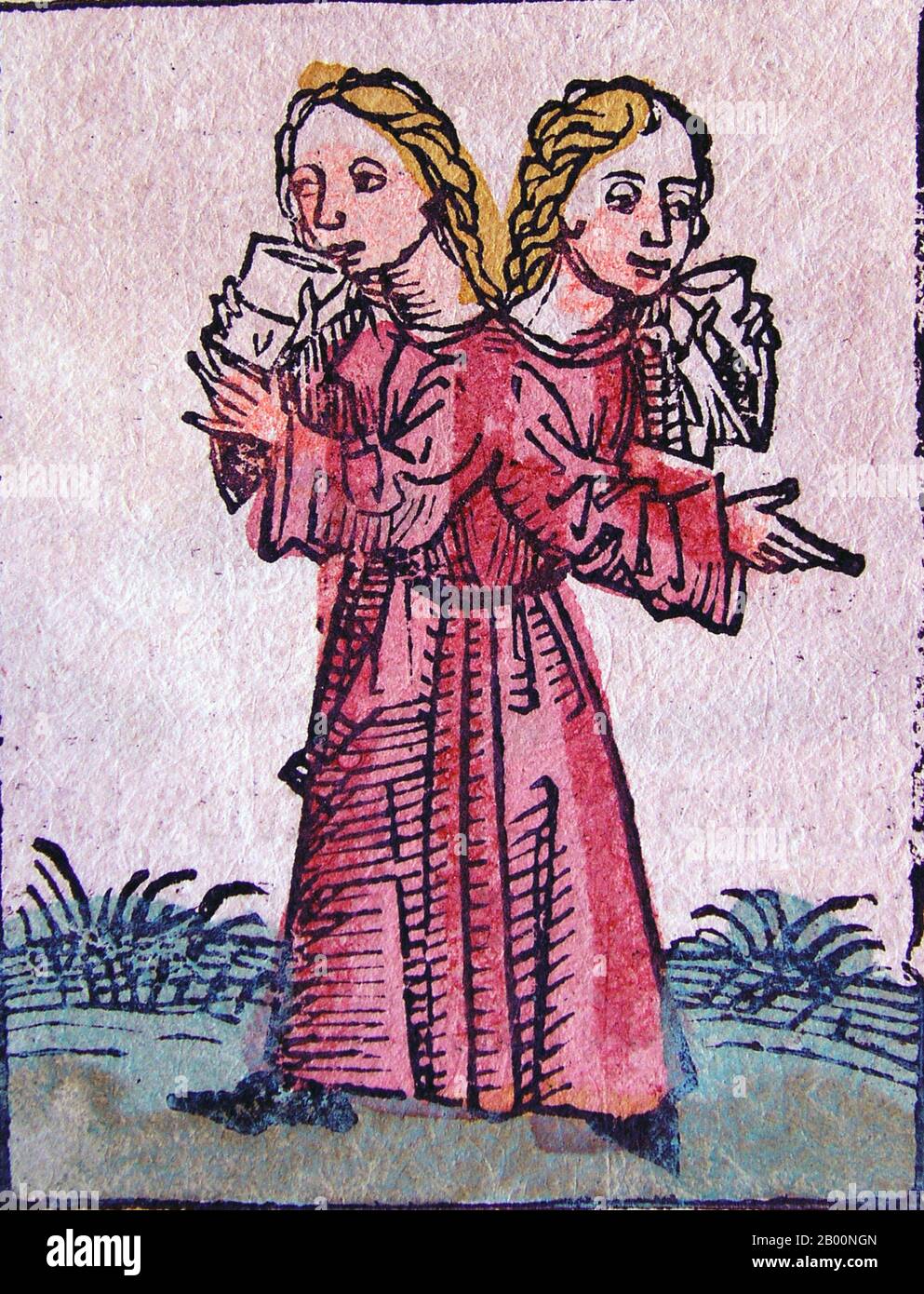 Conjoined twins medieval hi-res stock photography and images - Alamy