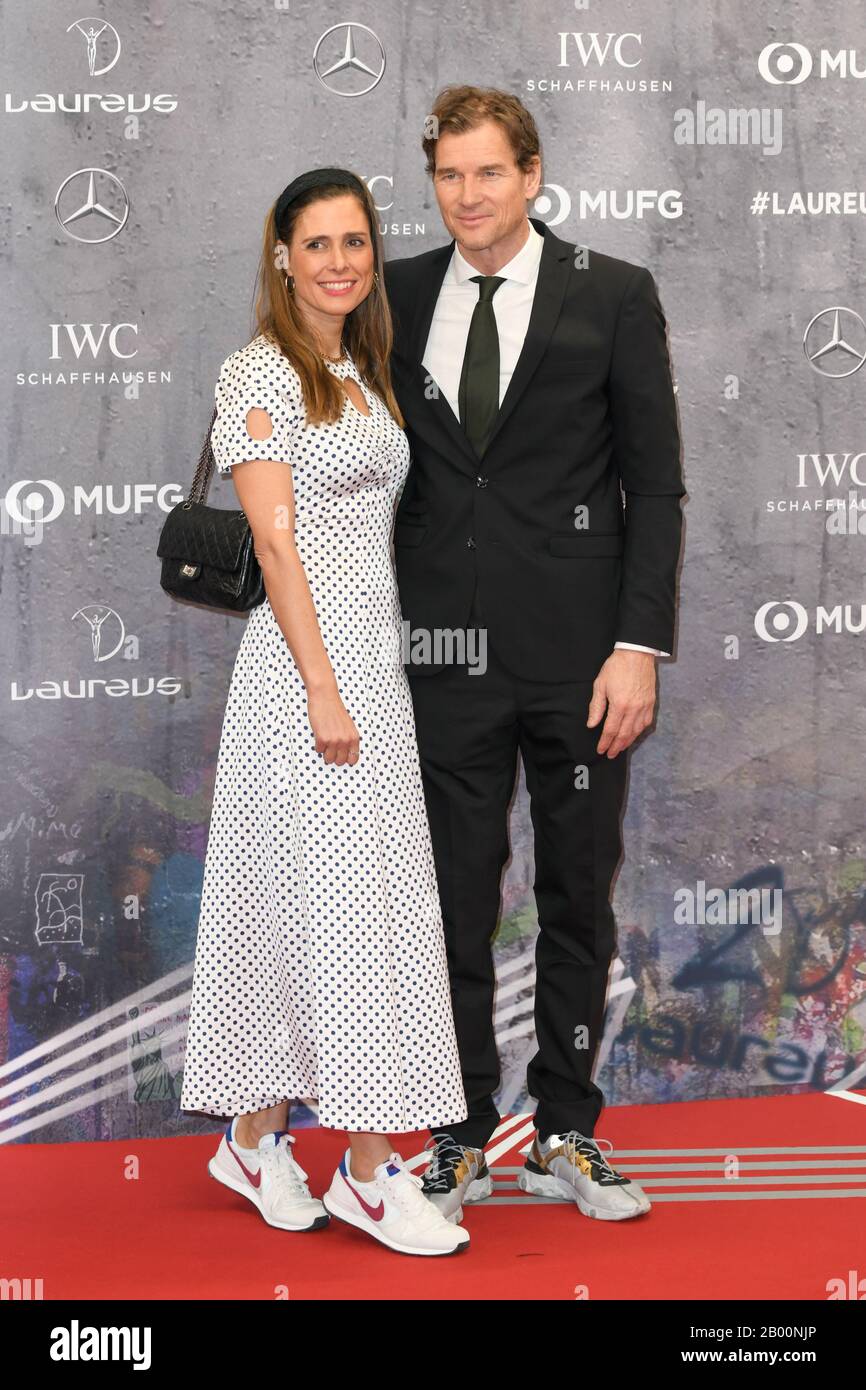 Jens Lehmann mit seiner Ehefrau Conny bei der 20. Laureus Sports Awards ...