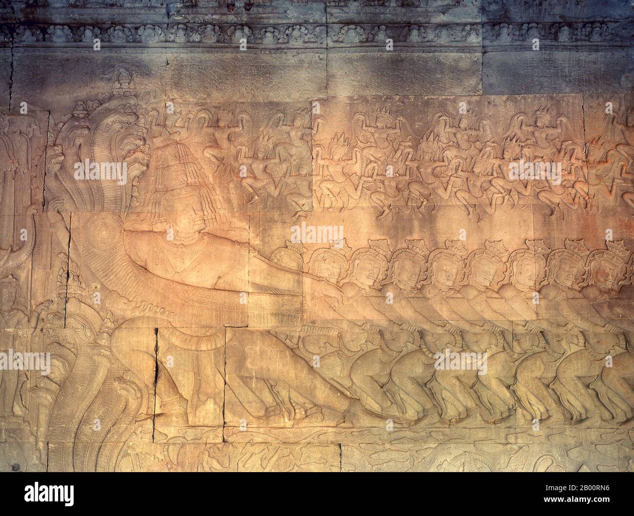 Churning of the ocean of milk hi-res stock photography and images - Alamy