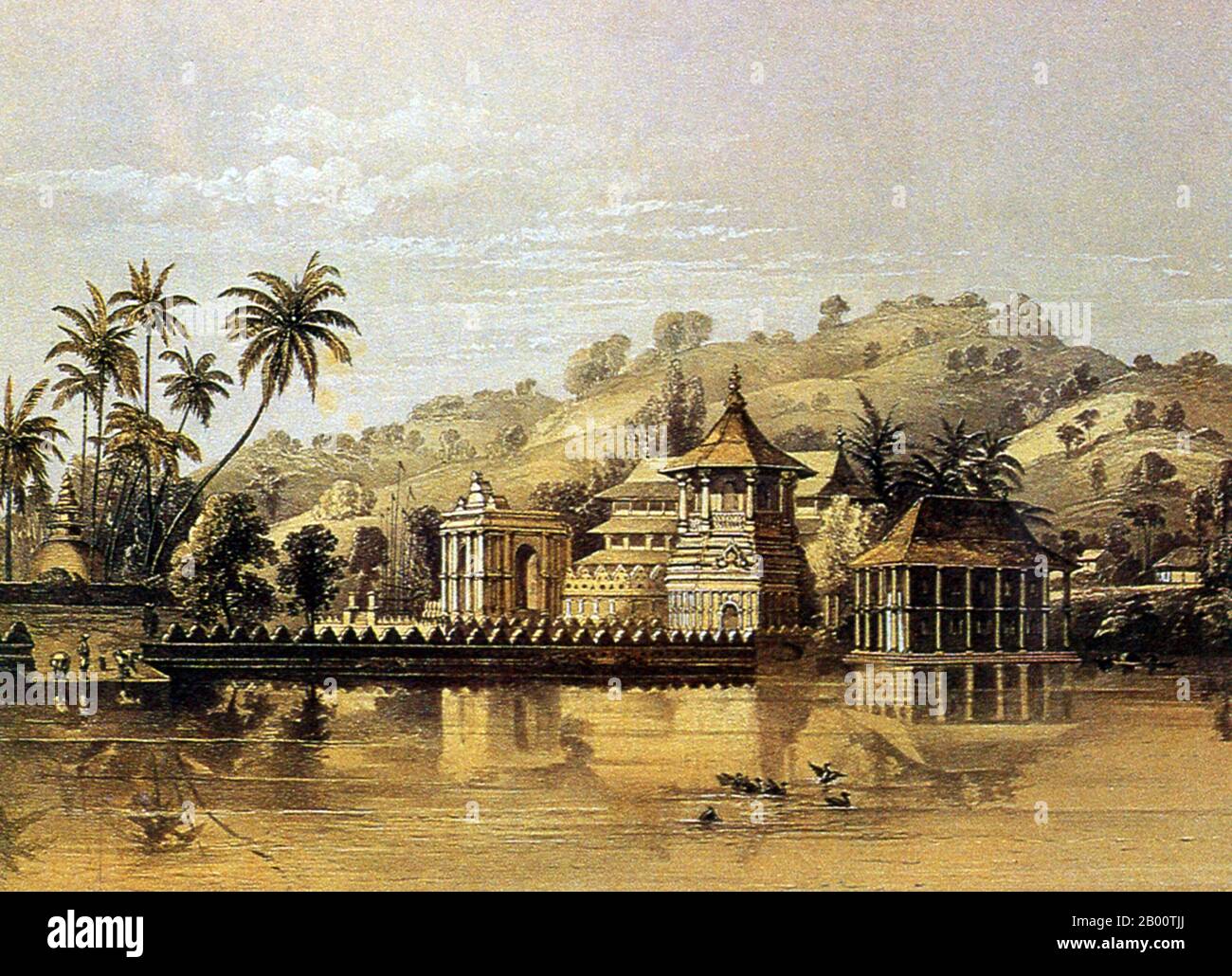 Sri Lanka: 'The Sri Dalada Maligawa or Temple of the Tooth, Kandy ...
