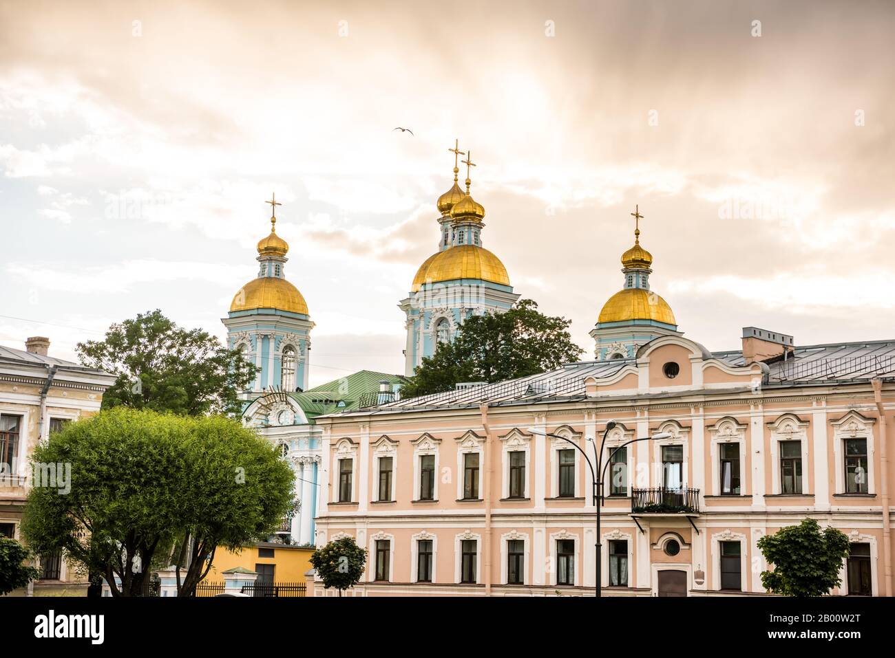 St. Nicholas Naval Cathedral, a major Baroque Orthodox cathedral in the ...