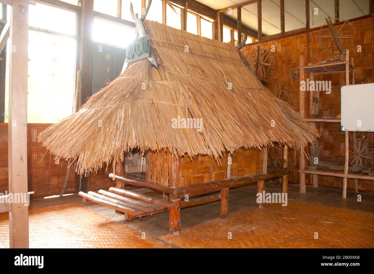 Thailand: A small museum in the local school exhibits Tai Dam ...