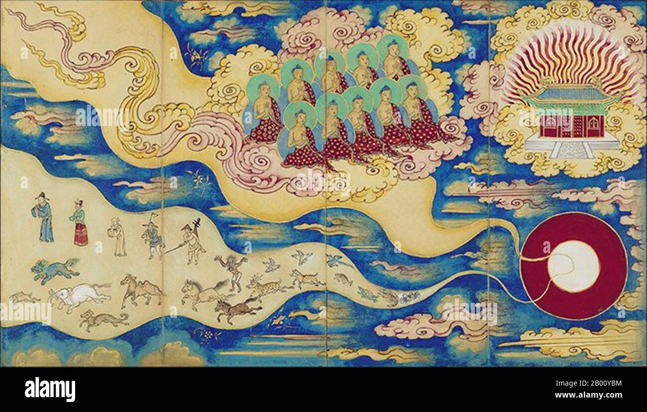 Heaven painting hi-res stock photography and images - Alamy