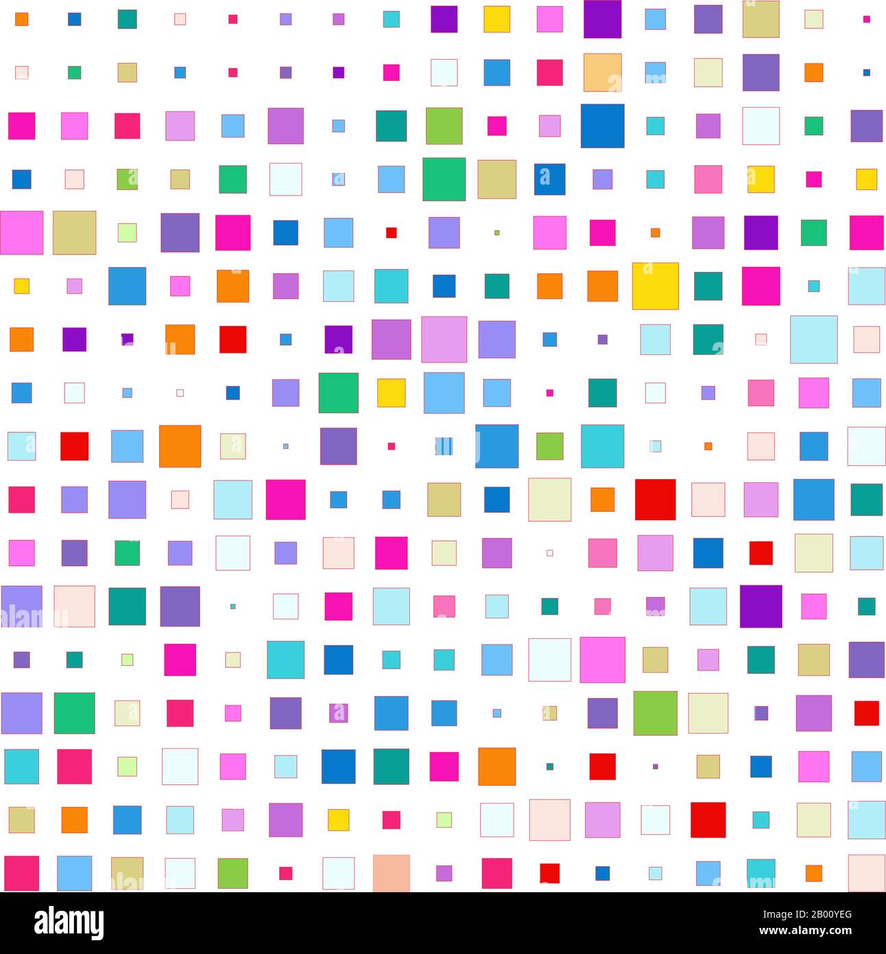 Bright colorful squares on a white background Stock Vector Image & Art ...