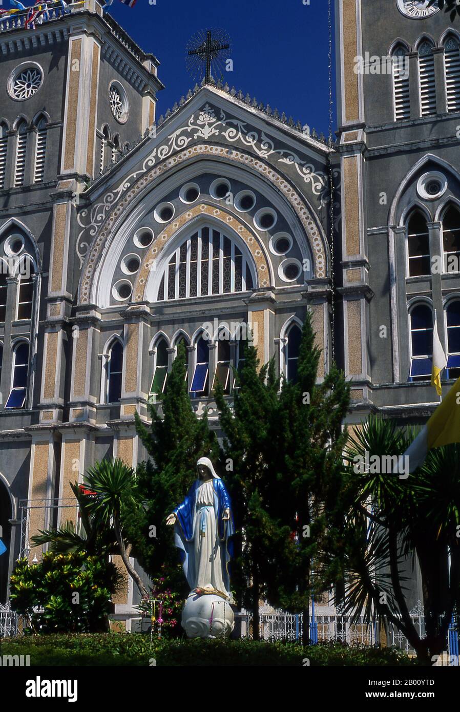 Thailand: Cathedral of the Immaculate Conception, Chanthaburi. The ...