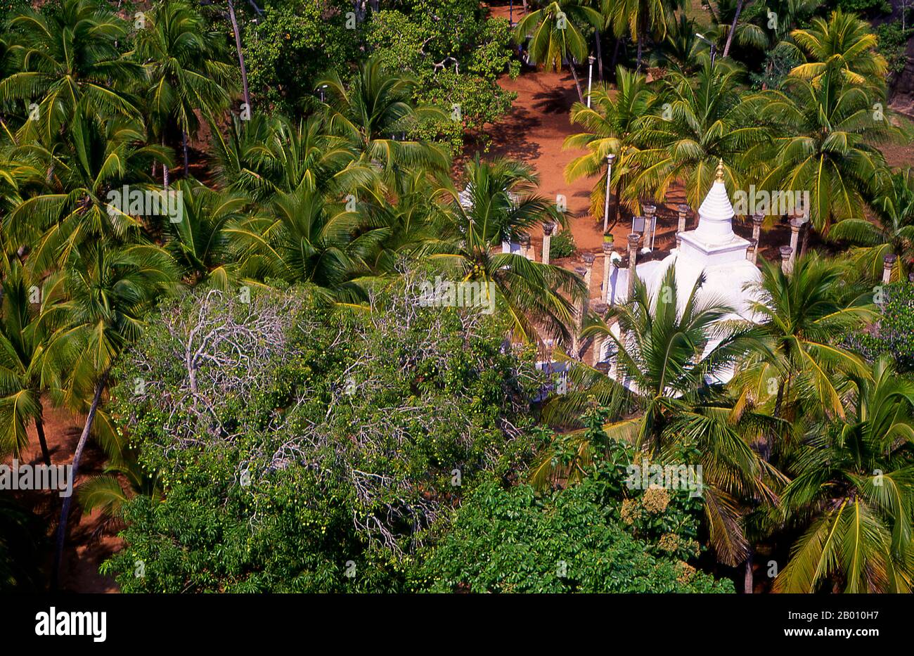 Sri Lanka: Ambasthala (Mango tree) Dagoba, Mihintale. Mihintale is a ...