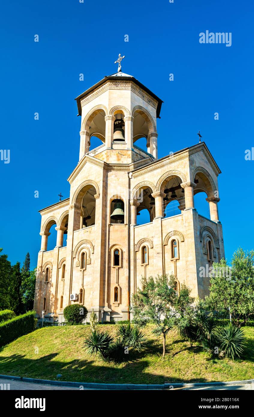 The Holy Trinity Cathedral of Tbilisi in Georgia Stock Photo - Alamy
