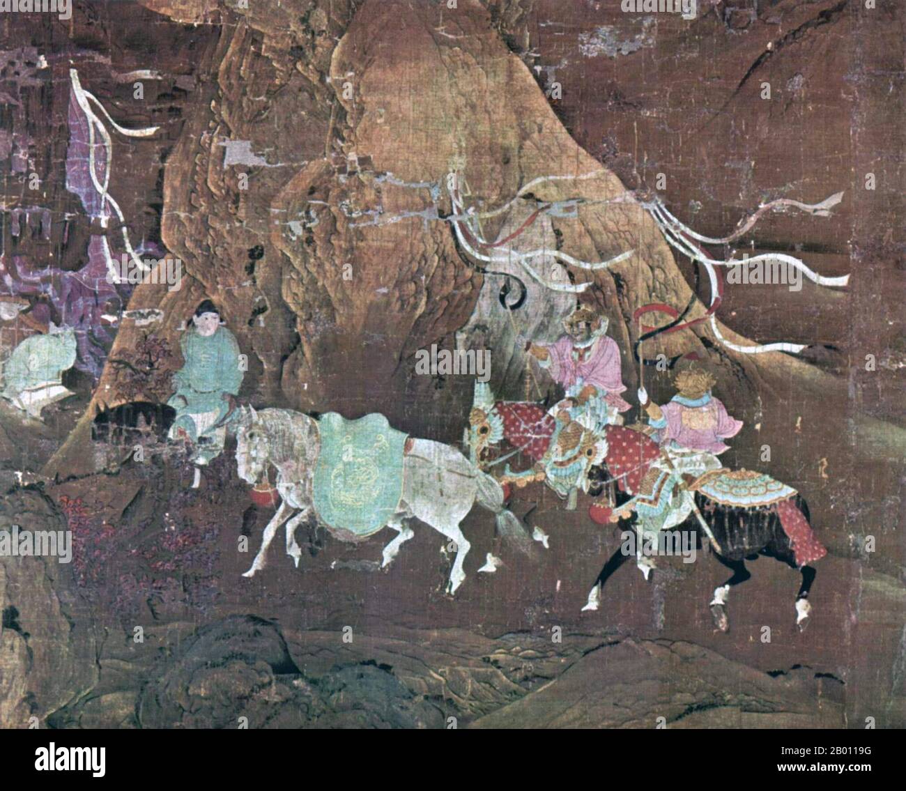 China: A Tributary Horse for Emperor Xuanzong (r. 846-859). Song ...