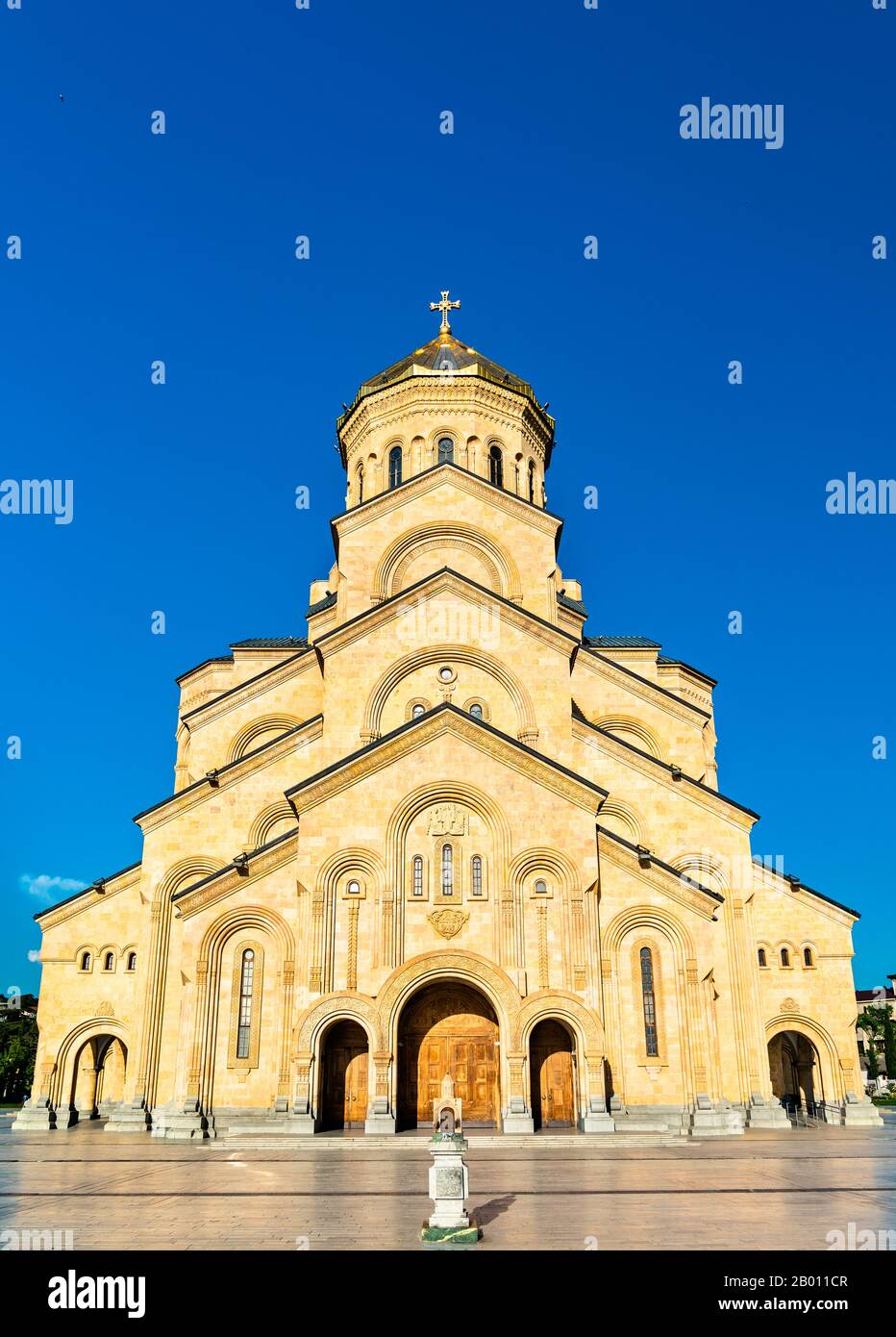 The Holy Trinity Cathedral of Tbilisi in Georgia Stock Photo - Alamy