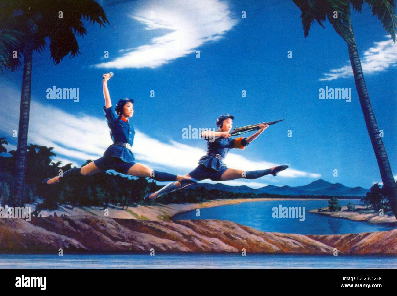 China: A scene from the revolutionary ballet 'The Red Detachment of ...