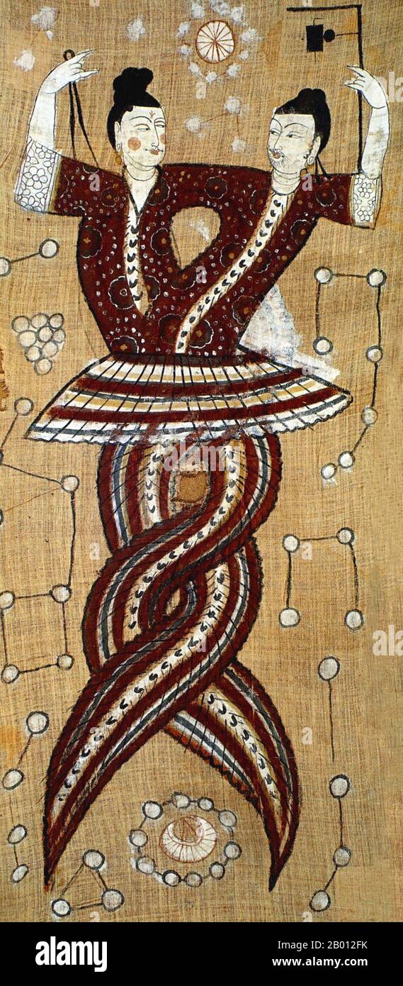 Nuwa chinese mythology hi-res stock photography and images - Alamy