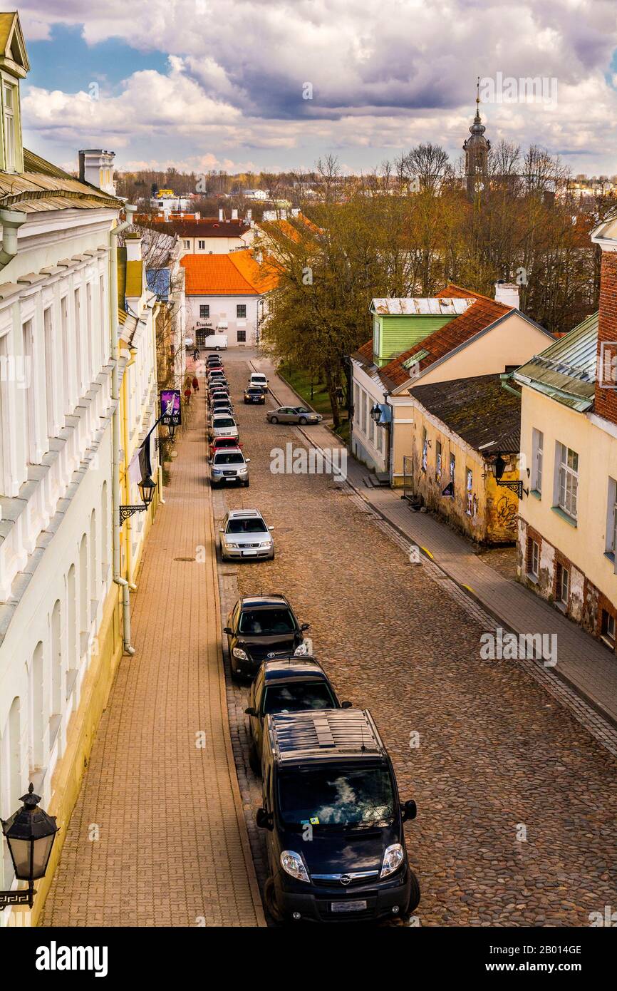 View of Lossi street from Angels Bridge Stock Photo - Alamy