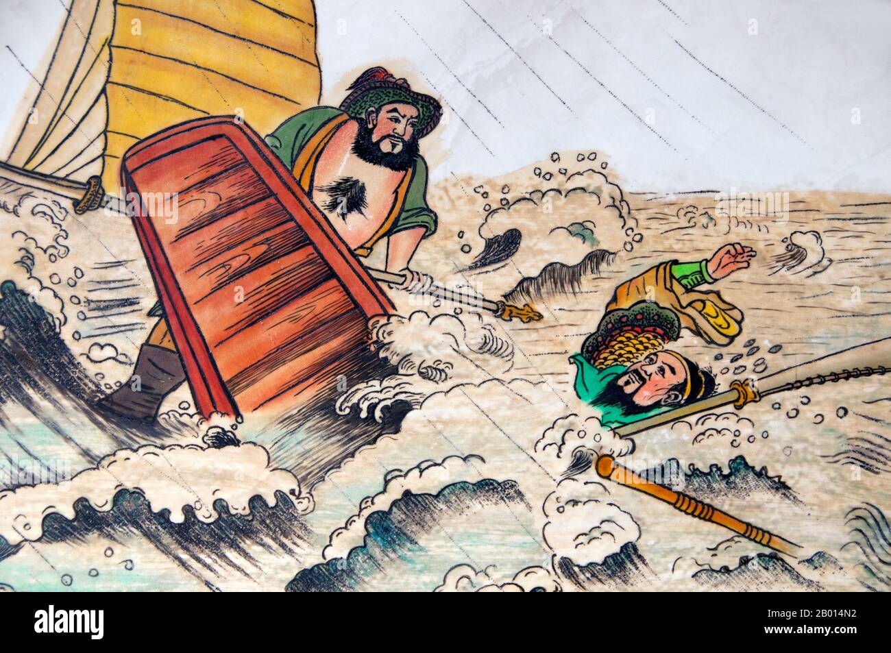China: Scenes from 'The Romance of the Three Kingdoms, Wuhou Ci (Wuhou ...
