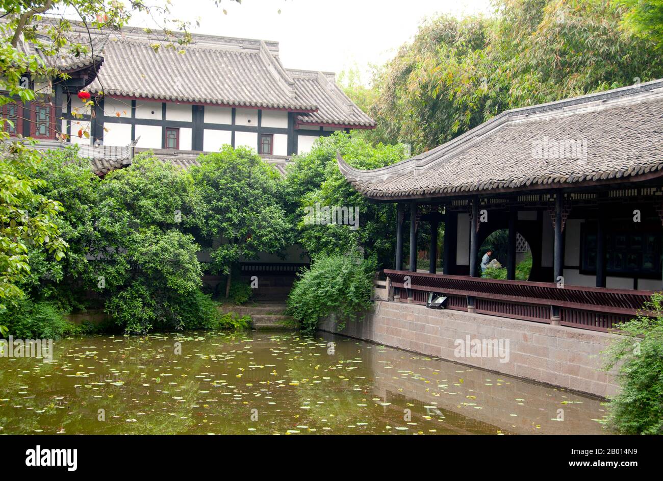 China: Wuhou Ci (Wuhou Ancestral or Memorial Hall), Chengdu, Sichuan ...
