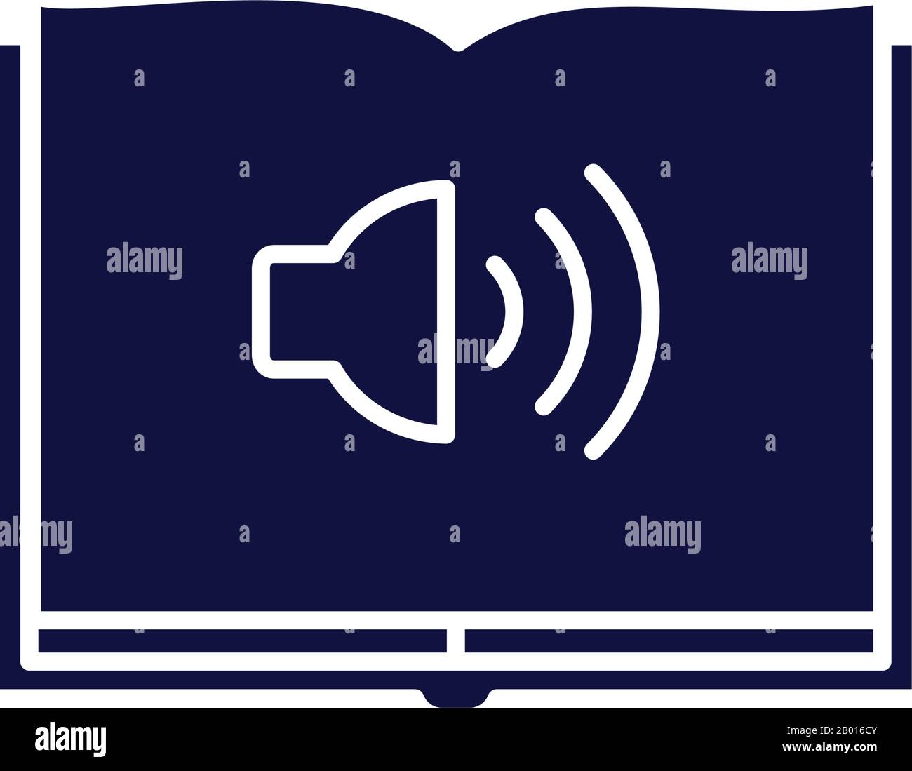 open book and volume silhouette style icon design, Education literature ...