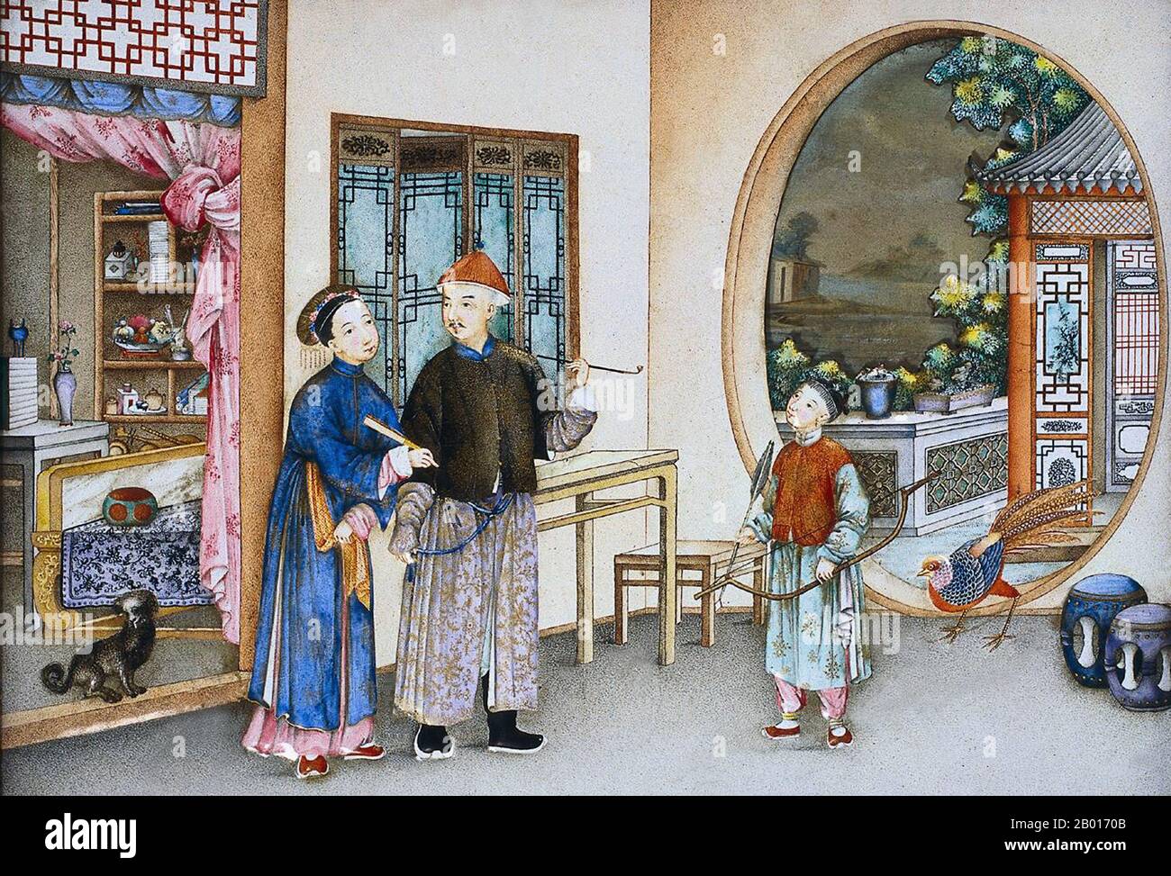 Family in 18th century hi-res stock photography and images - Alamy