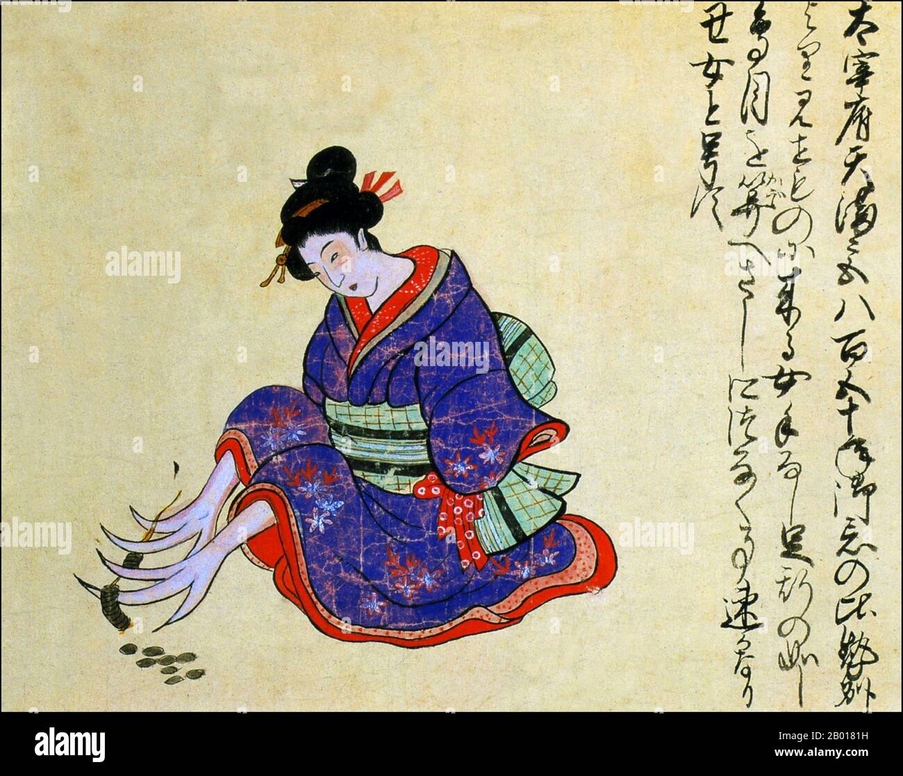 Japan: An 'ox woman' with no arms and deformed but dextrous feet ...