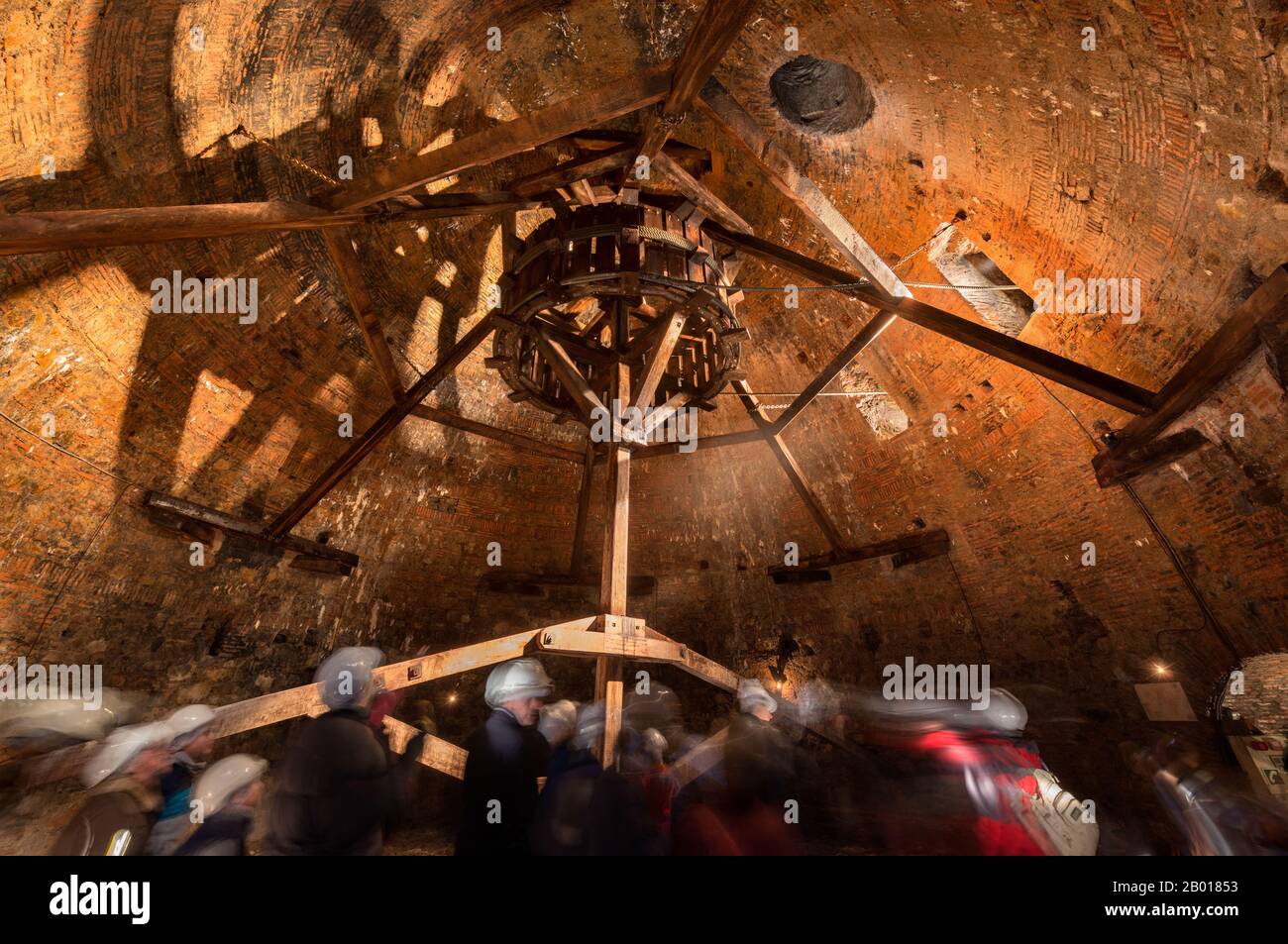 Almadén. Mining Park Stock Photo - Alamy