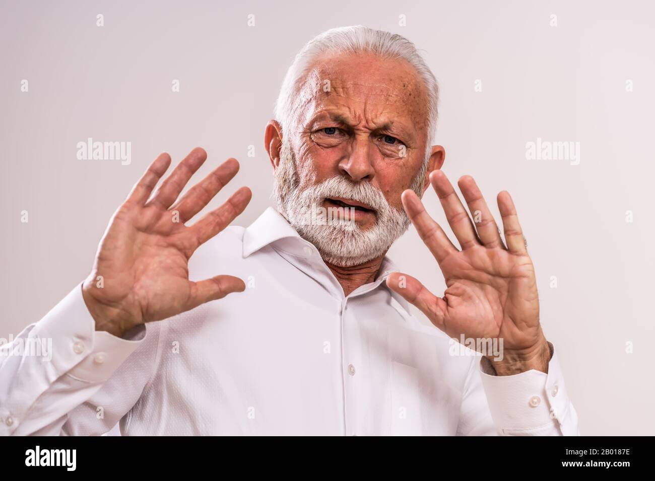 Refusing something hi-res stock photography and images - Alamy