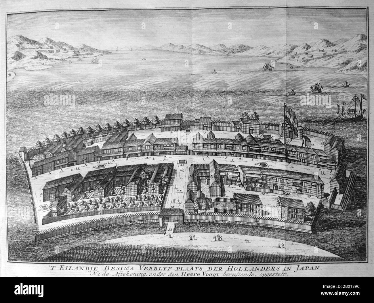 Historical Nagasaki Dejima High Resolution Stock Photography and Images ...