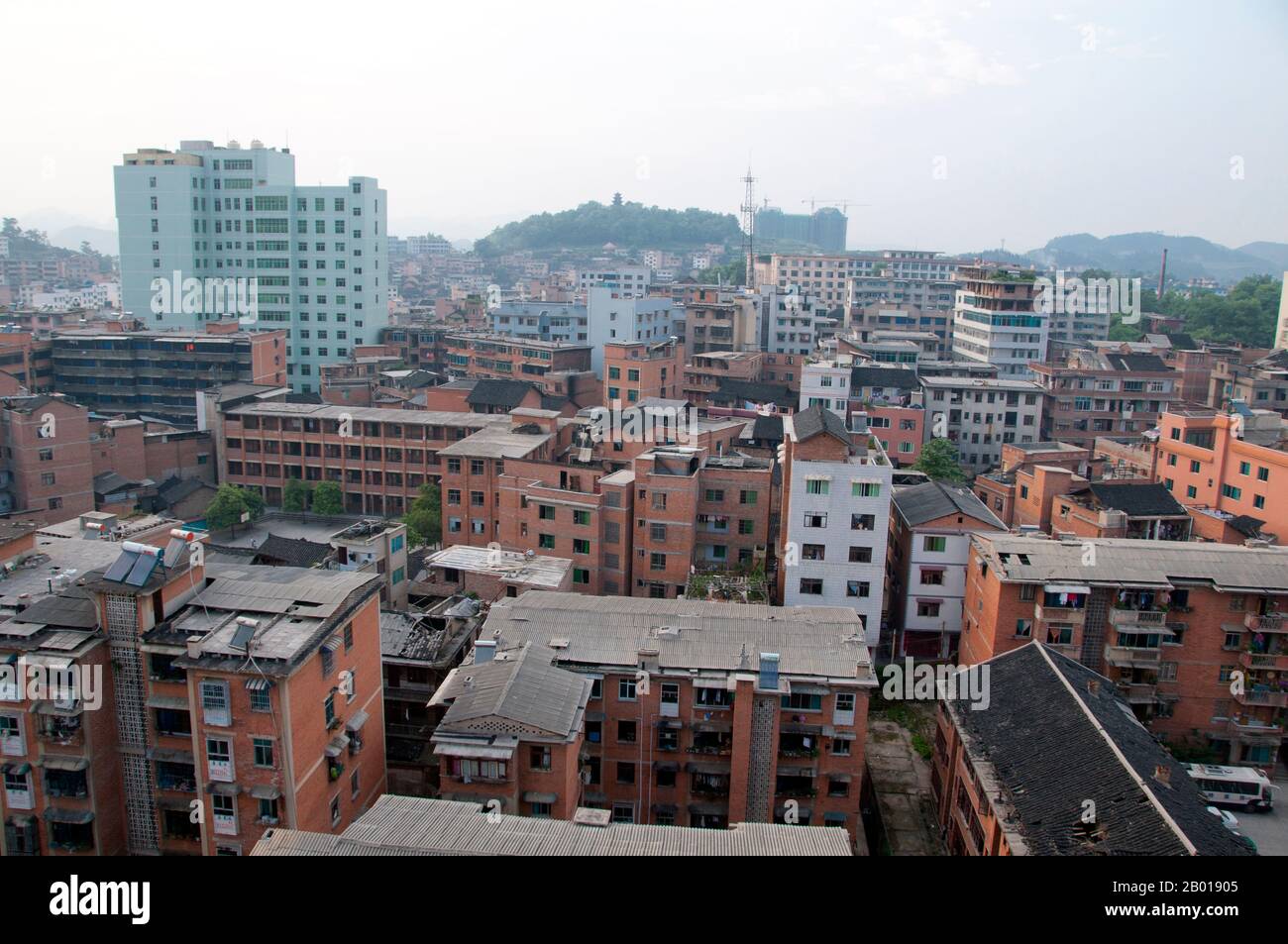 China: Kaili, the largest town in the minority Miao area, Guizhou ...