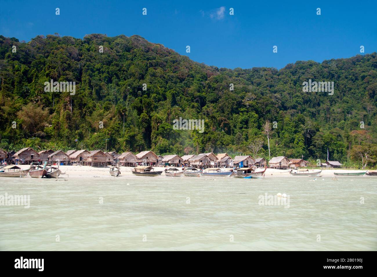 Thailand: Moken (Sea Gypsy) Village, Ko Surin Tai, Surin Islands Marine ...