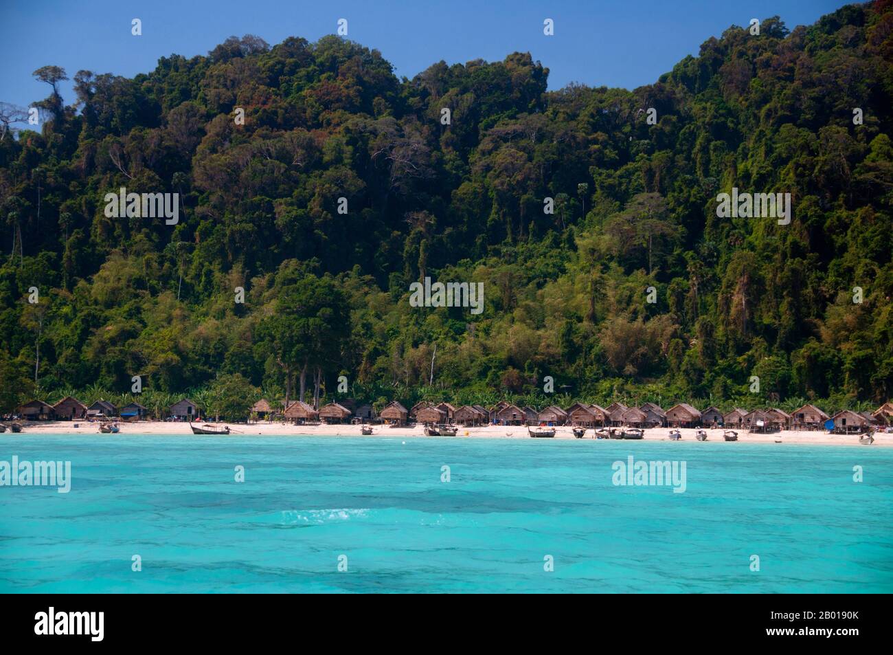 Thailand: Moken (Sea Gypsy) Village, Ko Surin Tai, Surin Islands Marine ...