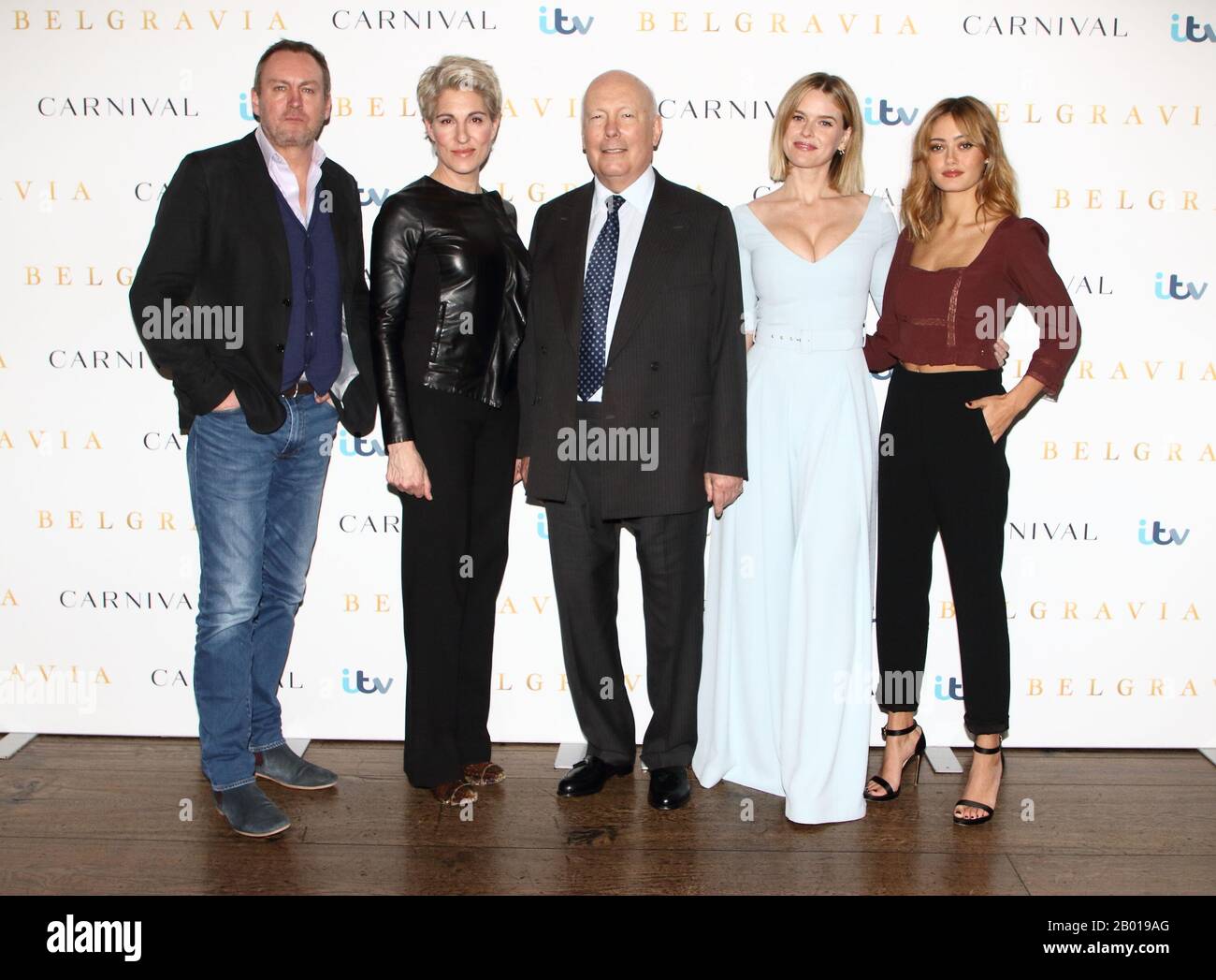 Philip Glenister, Tamsin Greig, Julian Fellowes, Alice Eve and Ella ...