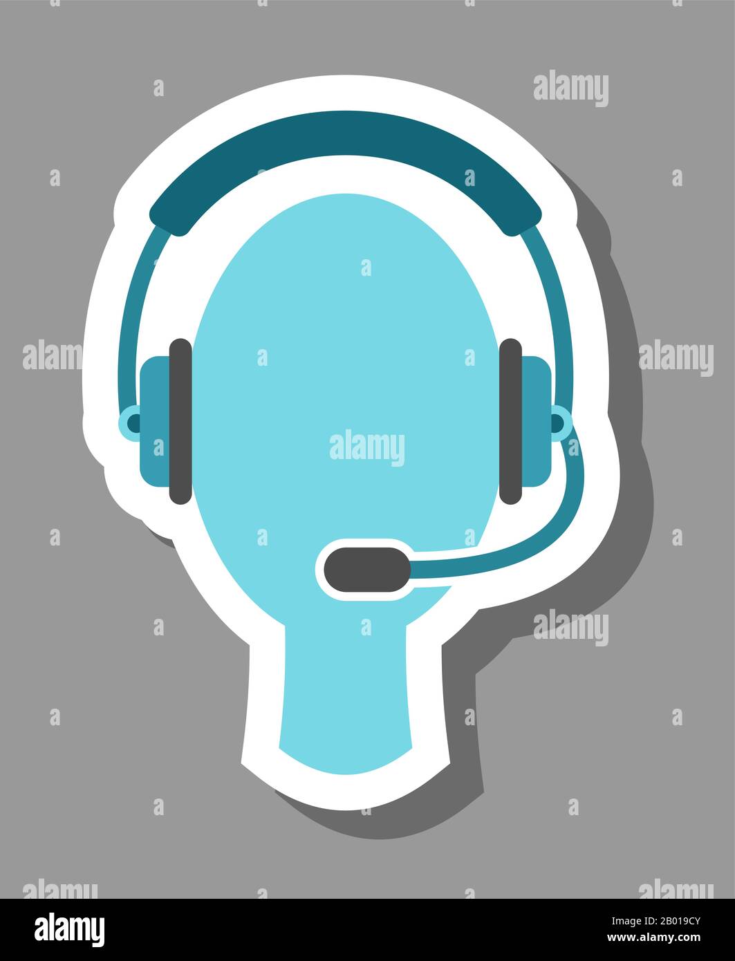 Call center icon that symbolizes helpline and telemarketing. All the ...