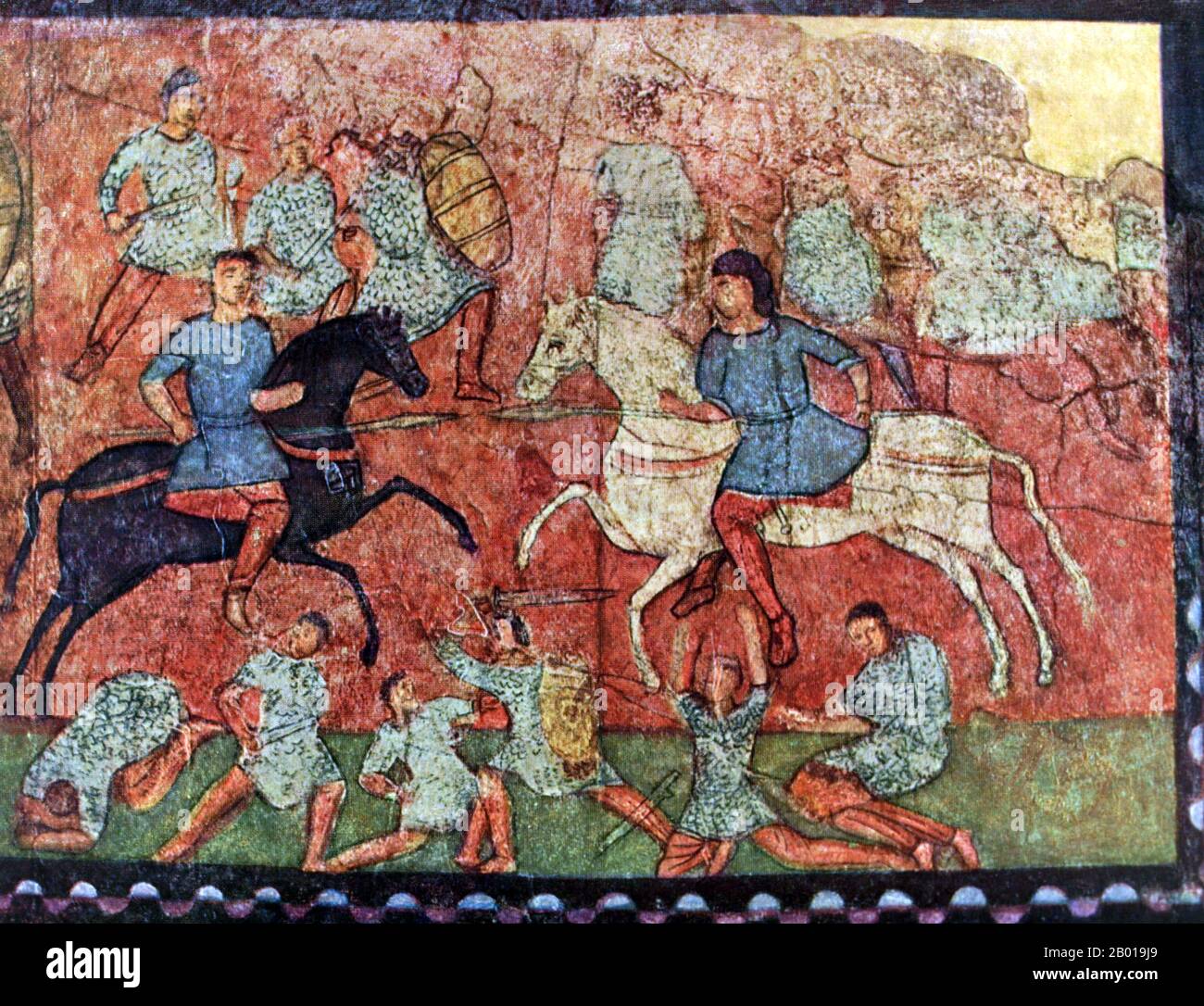 Syria: The battle at Eben-Ezer between the Jews and the Philistines ...