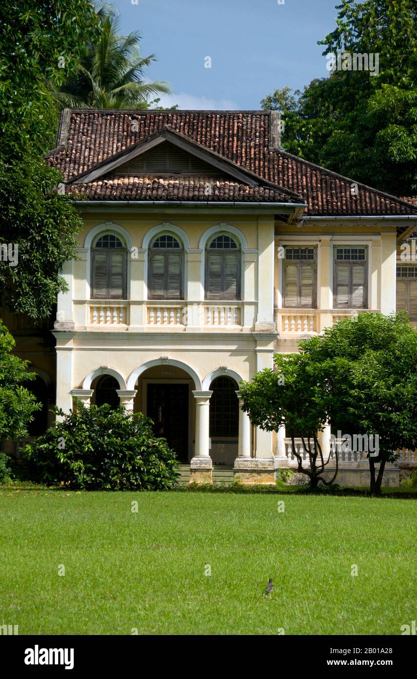 Thailand Phra Pitak Chinpracha Mansion 96 Krabi Road Phuket Town