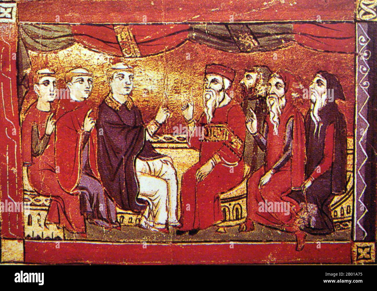 Palestine/Israel: Theological debate between Catholic and Nestorian ...