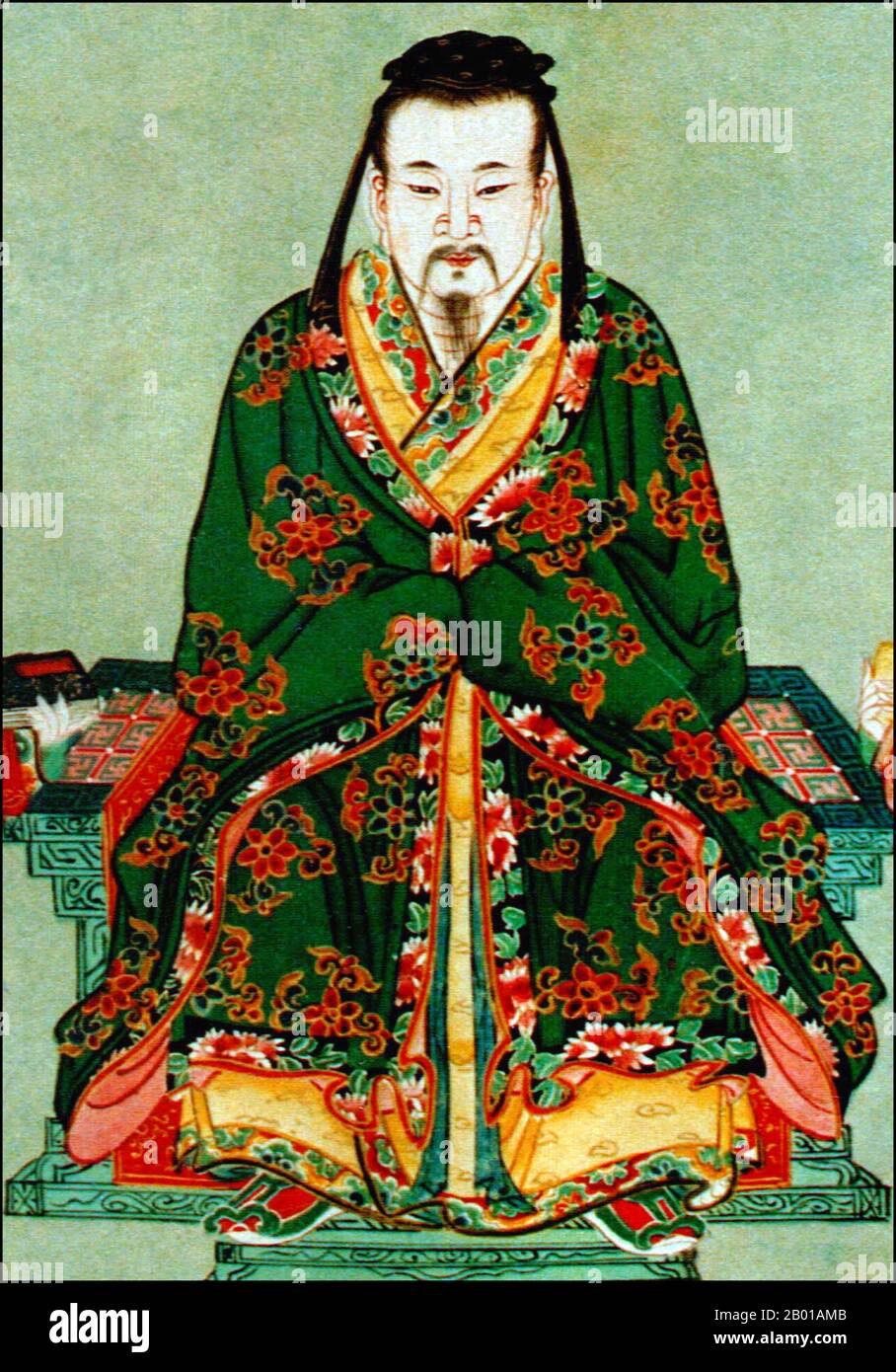 China: Huangfu Mi, scholar and physician during the Late Han Dynasty ...