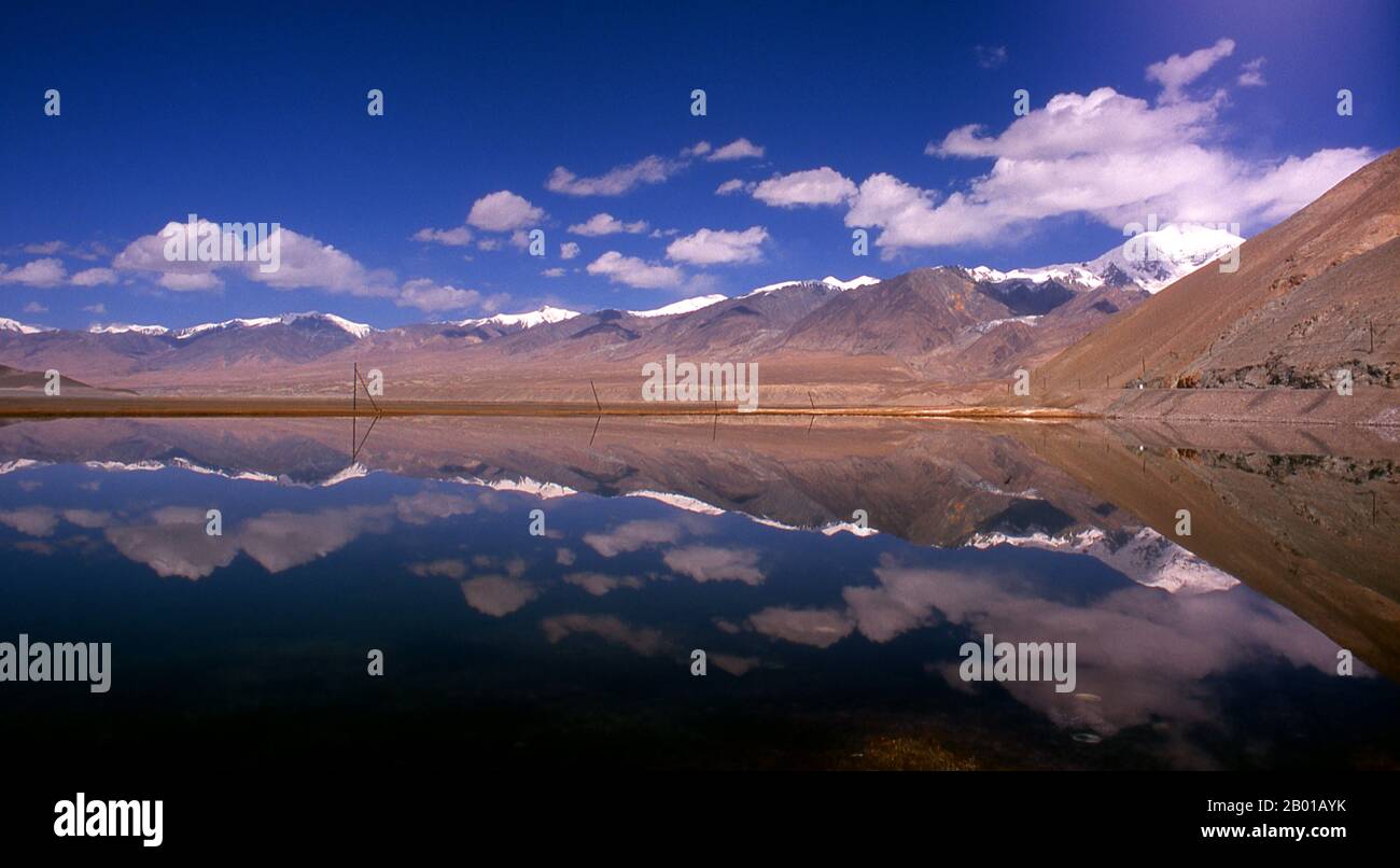 Kunlun Shan Mountains World Map