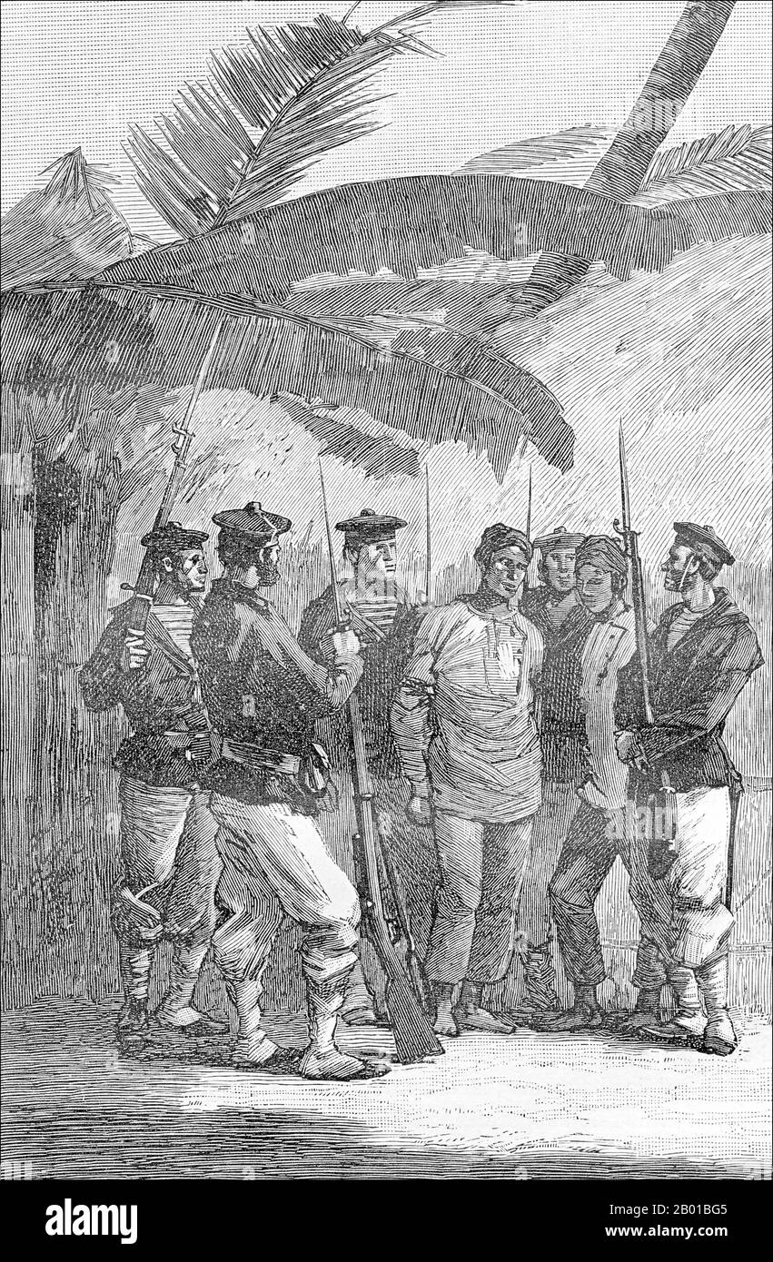 Protectorate flag Black and White Stock Photos & Images - Alamy