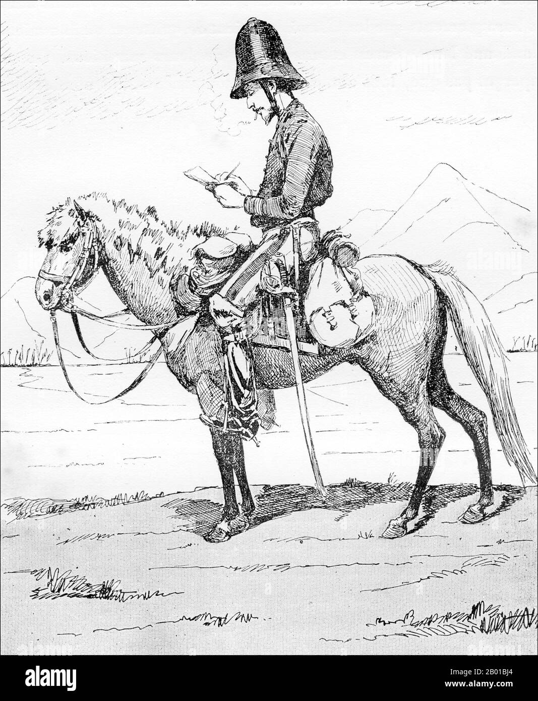 Jean francois alphonse lecomte Black and White Stock Photos & Images ...