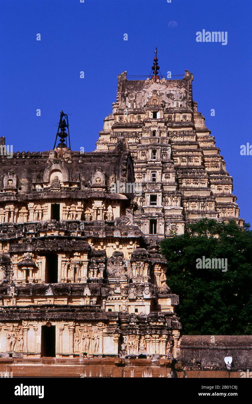 Lord Virupaksha Shiva Temple Hampi High Resolution Stock Photography ...