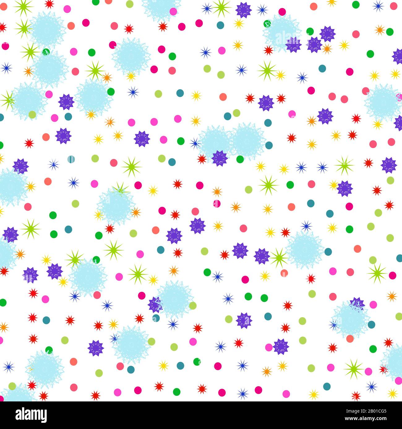 Colorful confetti on white background Stock Vector Image & Art - Alamy