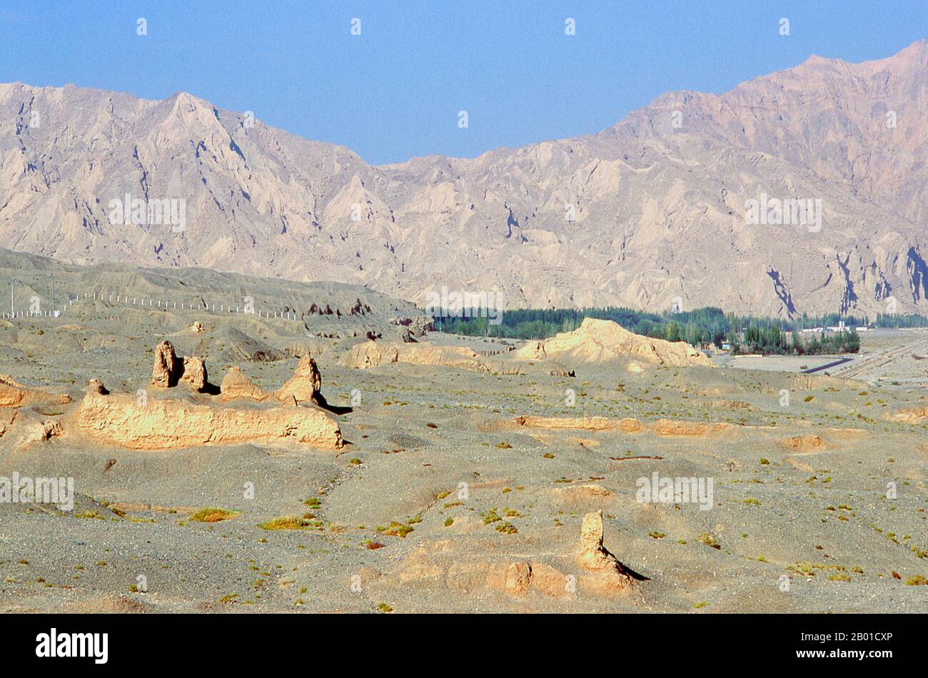 China: Subashi Ancient City (Subashi Gucheng), Kuqa, Xinjiang Province ...