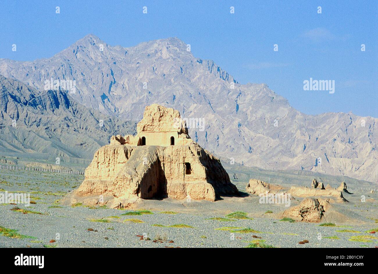 China: Zhaoguli Buddhist Temple, Subashi Ancient City (Subashi Gucheng ...