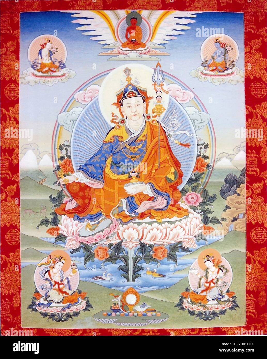 Padmasambhava guru rinpoche 8th century hi-res stock photography and ...