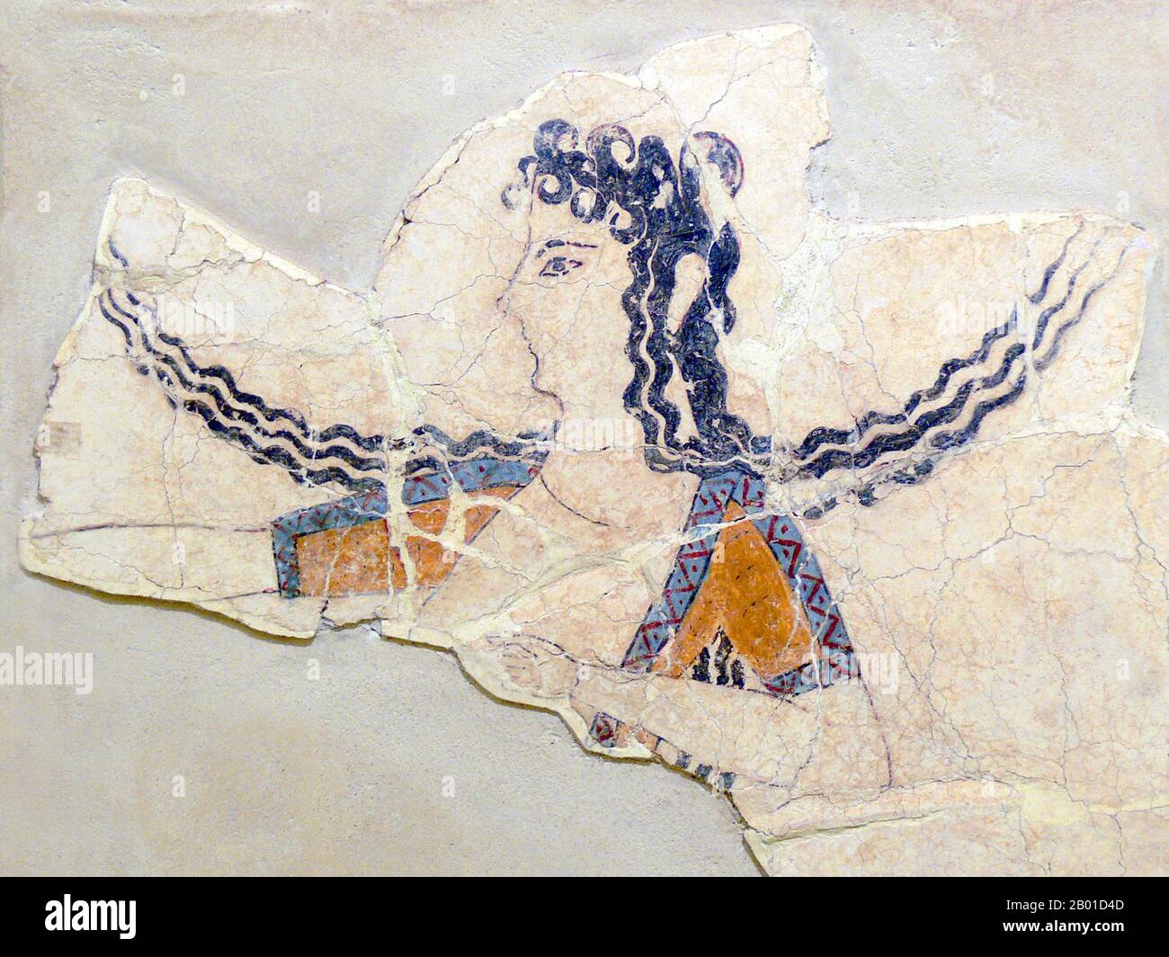 Knossos restored fresco hi-res stock photography and images - Alamy