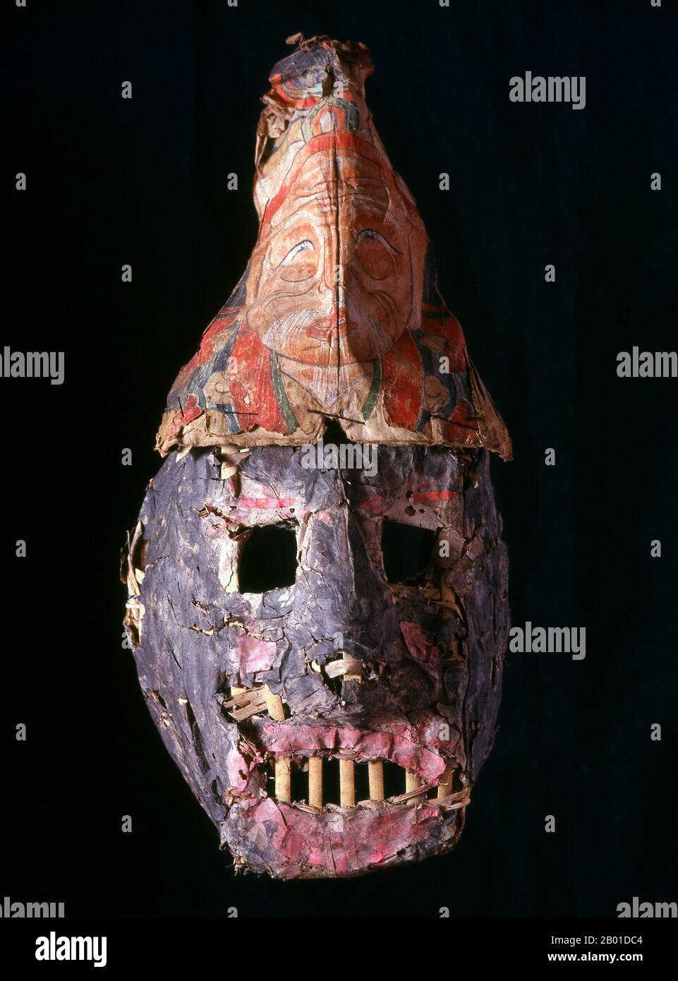Thailand/China: Yao shaman's mask from northern Thailand representing ...