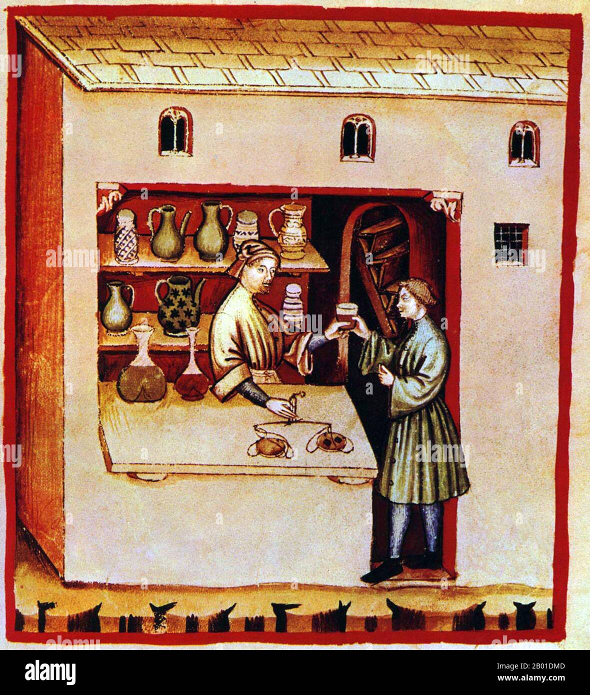 Medieval medicine painting hi-res stock photography and images - Alamy