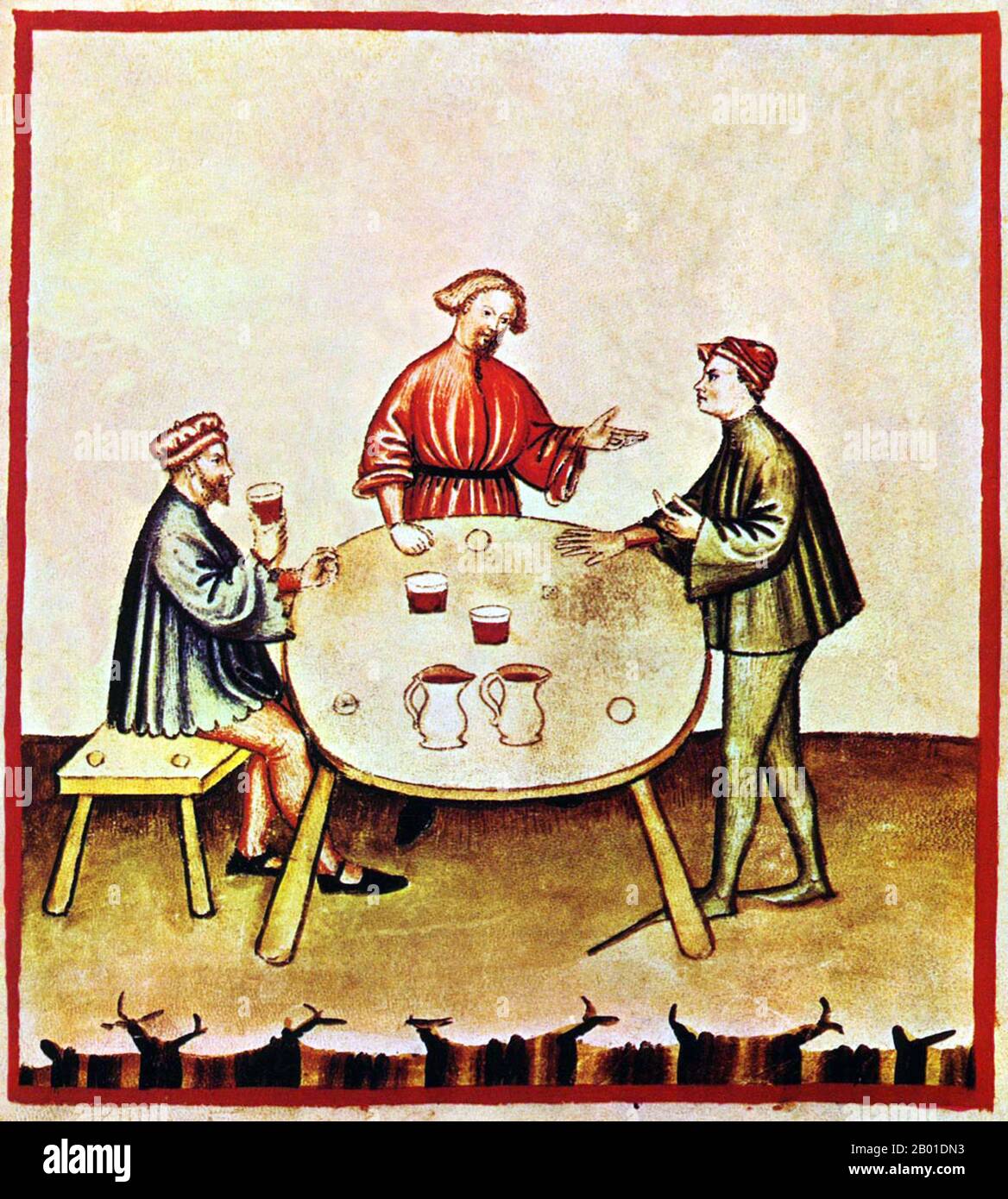 Wine historical illustration hi-res stock photography and images - Alamy