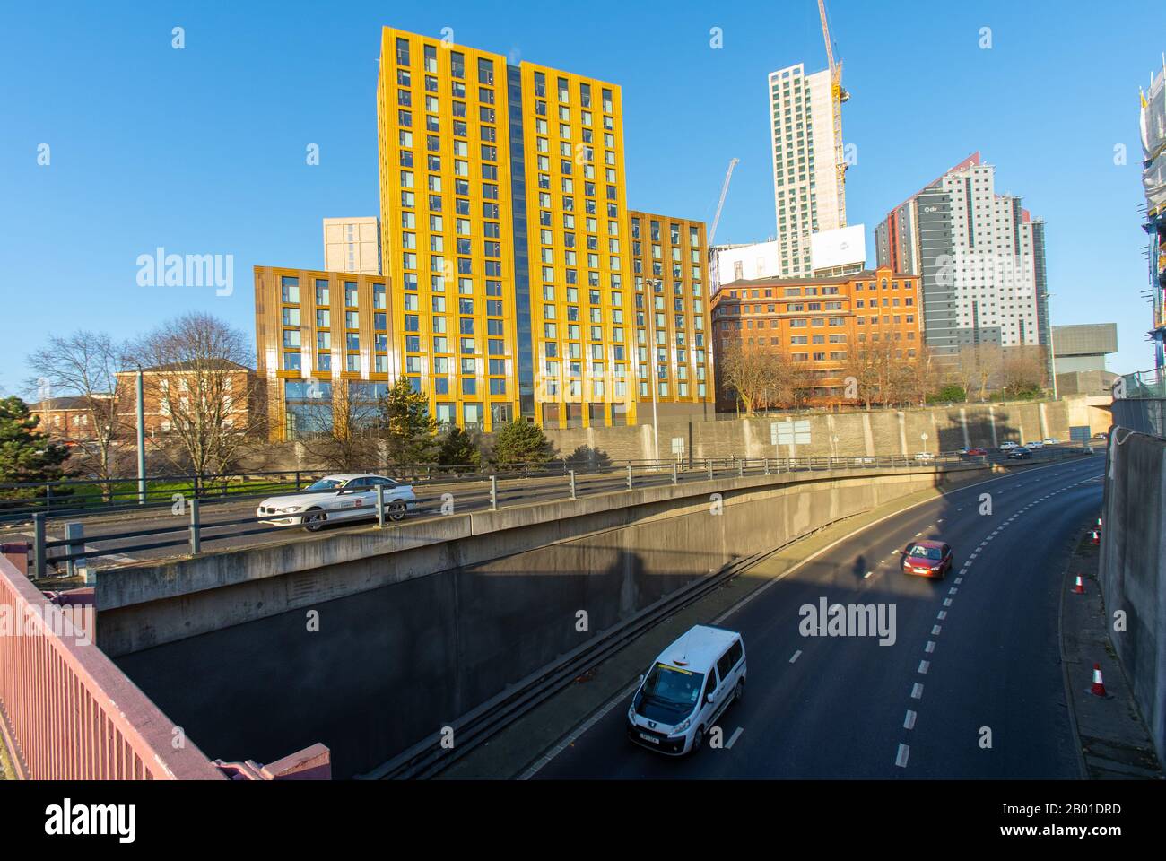 Panorama of leeds skyline hi-res stock photography and images - Alamy