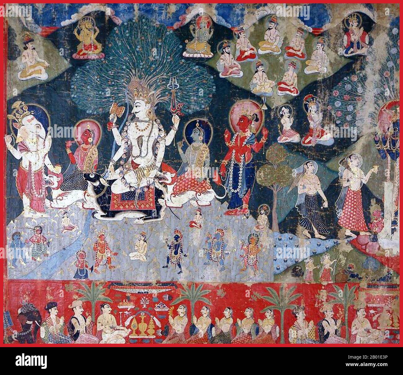Shiva and krishna hi-res stock photography and images - Alamy
