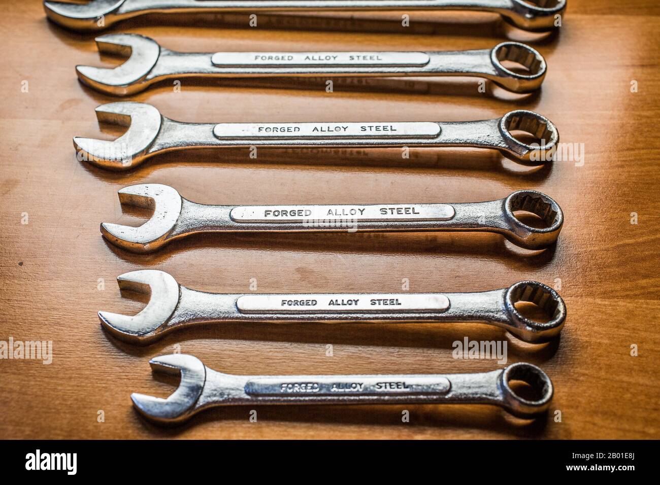 steel tools for mechanics Stock Photo - Alamy