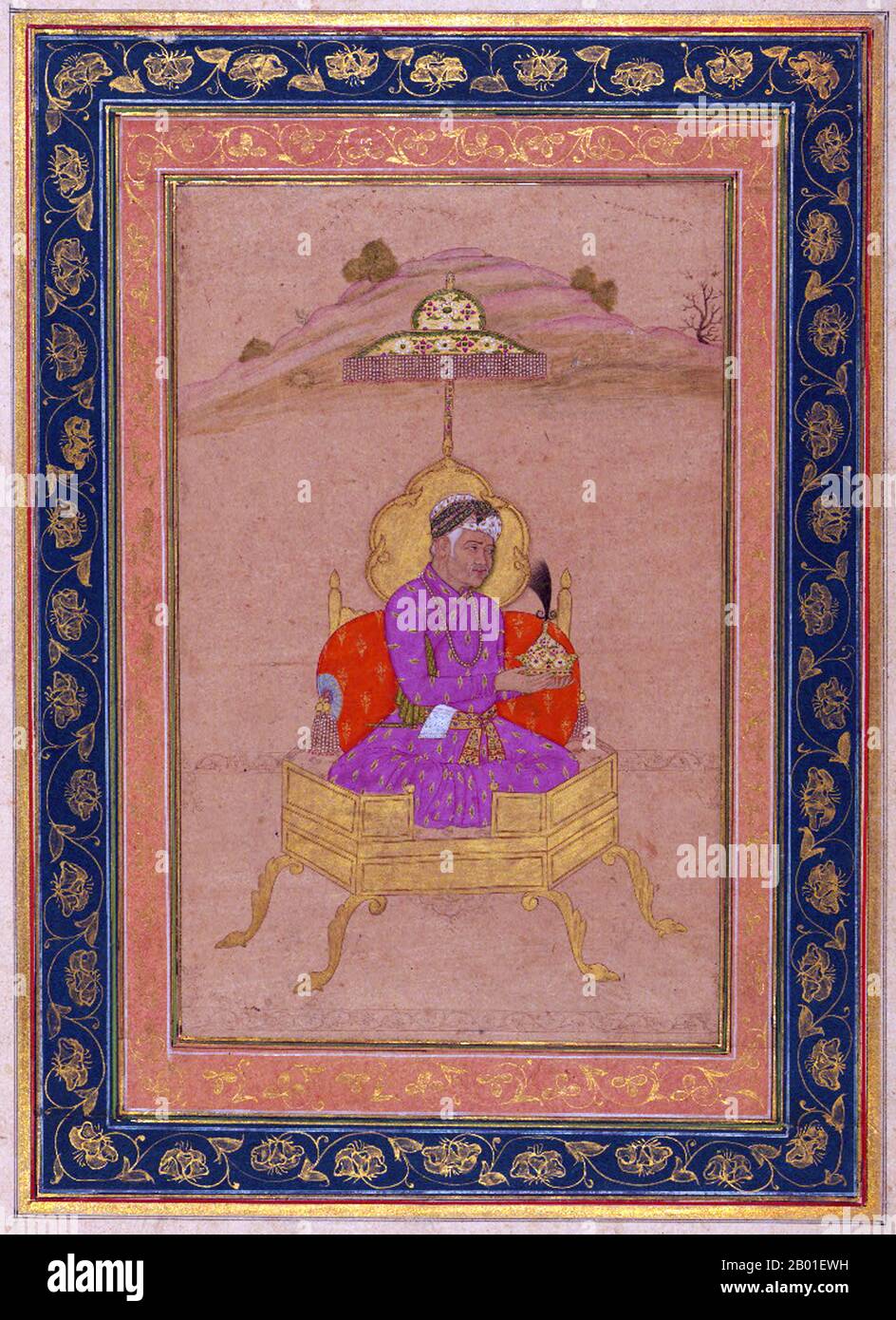 India: The 3rd Mughal Emperor Akbar (25 October 1542 - 27 October 1605 ...