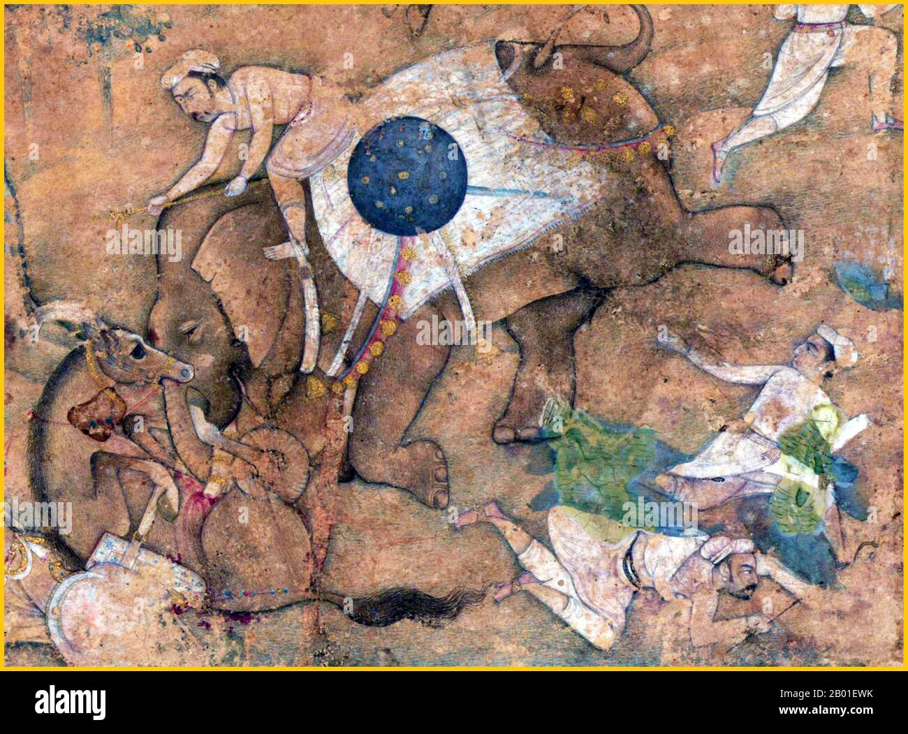 Emperor humayun painting hi-res stock photography and images - Alamy